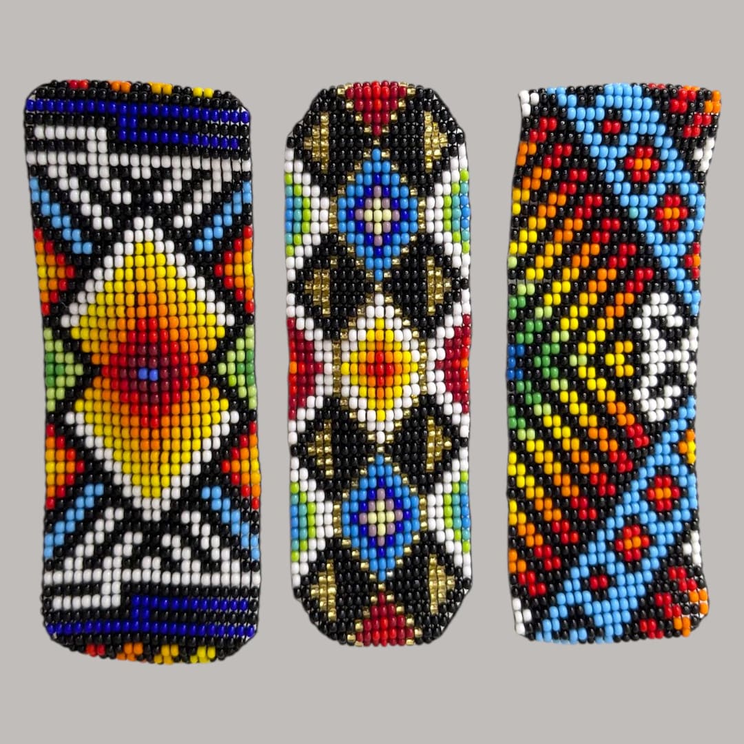 Handmade Embera Seed Bead Bracelet: Colombian Indigenous Jewelry Native ...