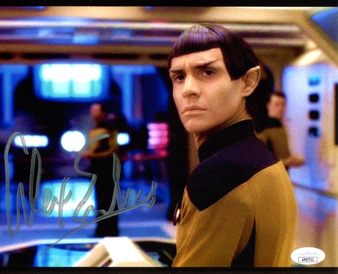 Alexander Enberg Hand Signed JSA Certified 8x10 Star Trek Photo ...
