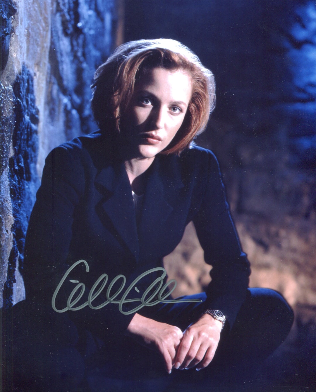 Gillian Anderson Signed Photo: X-files Dana Scully 8x10, Fanexpo COA - Etsy