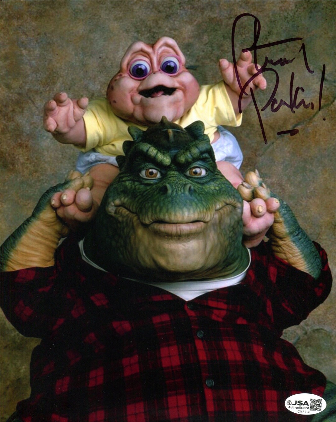Stuart Pankin Hand Signed Dinosaurs Photo as Earl Sinclair. JSA ...
