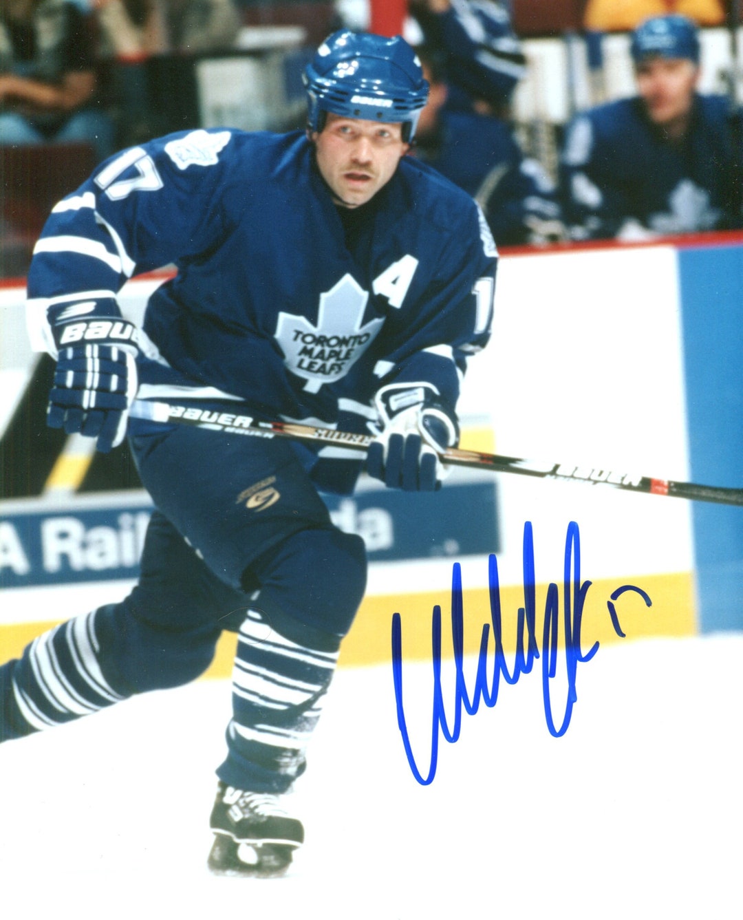Wendel Clark Signed Toronto Maple Leafs 8x10 Photo, Starleague ...