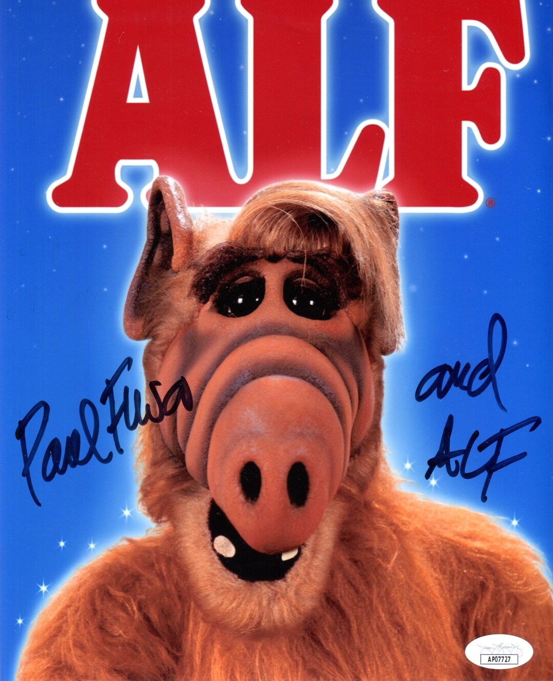 Paul Fusco Hand Signed Alf 8x10 Photo. Jsa-certified. - Etsy