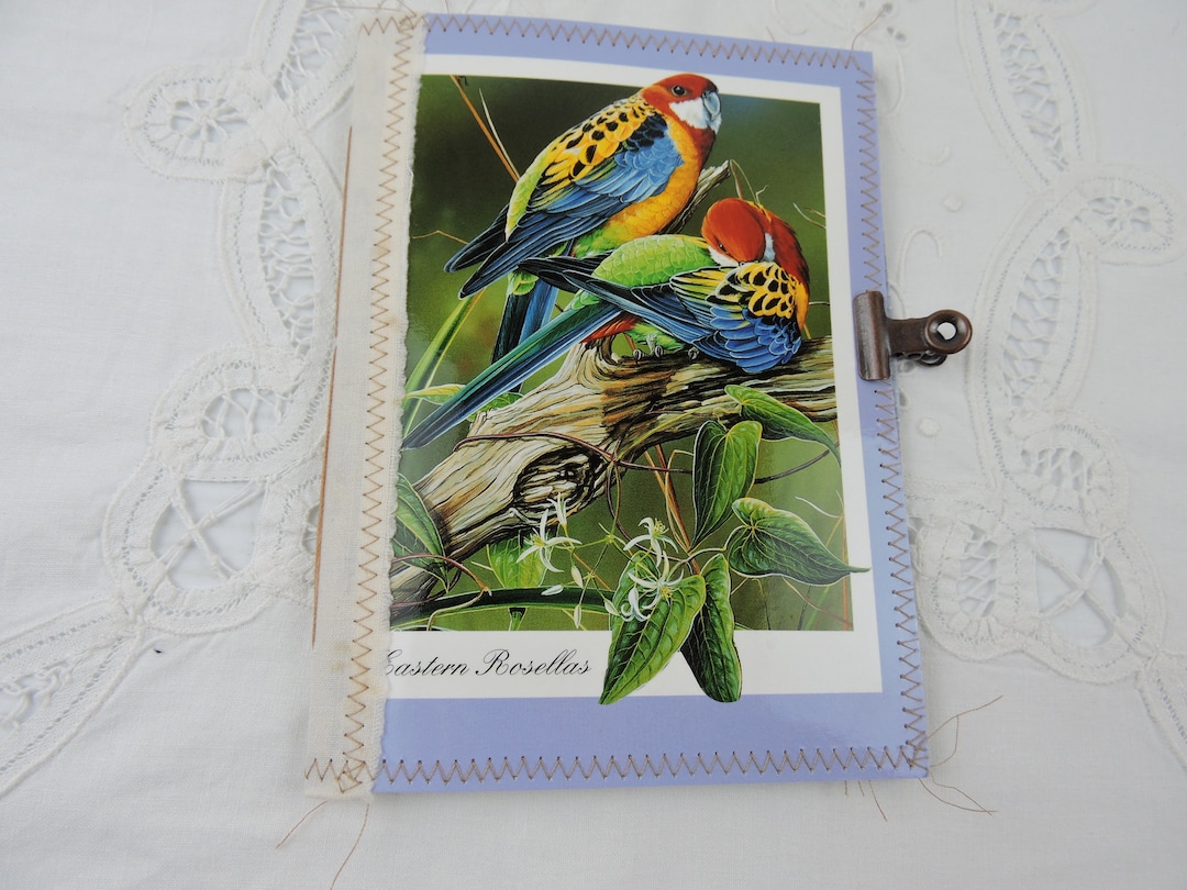 Australian Bird Booklet, Eastern Rosellas, Junk Journal Booklet ...
