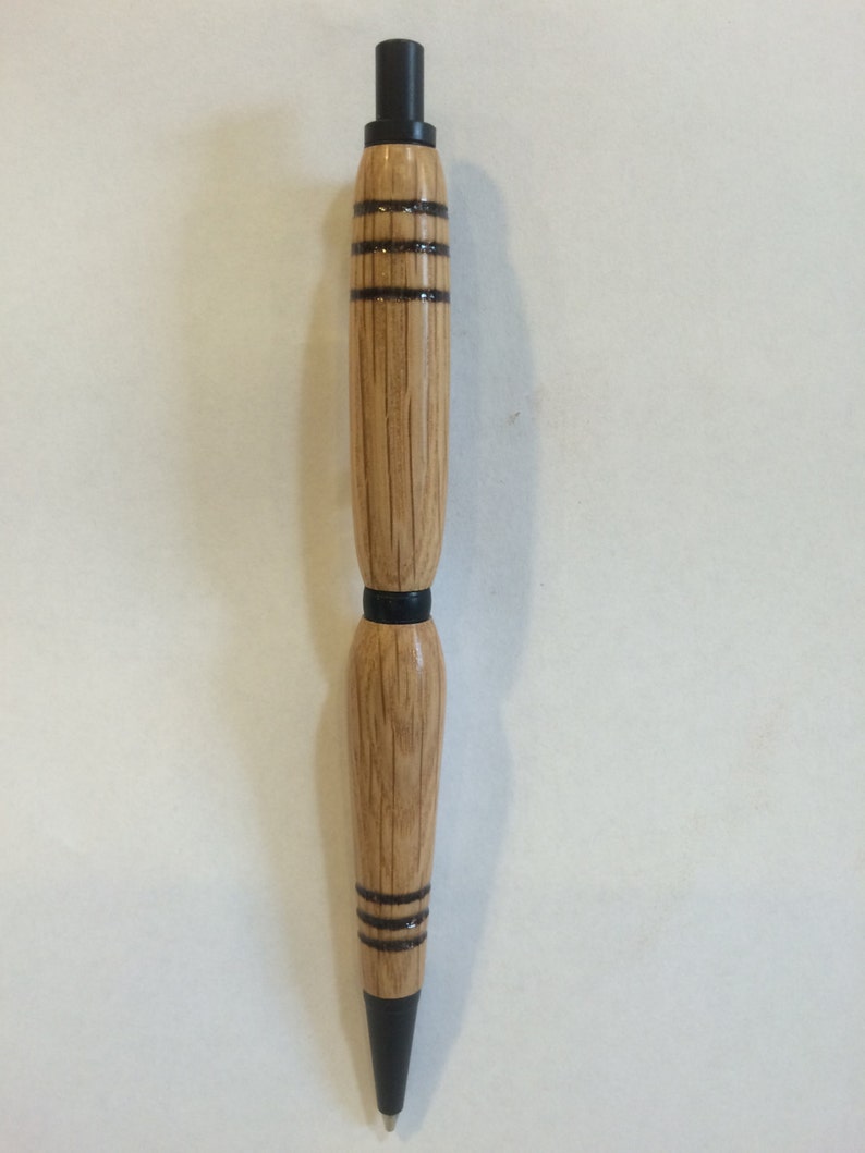 Whiskey Barrel Handmade Pen / Mechanical Pencil With Black Accent Lines ...
