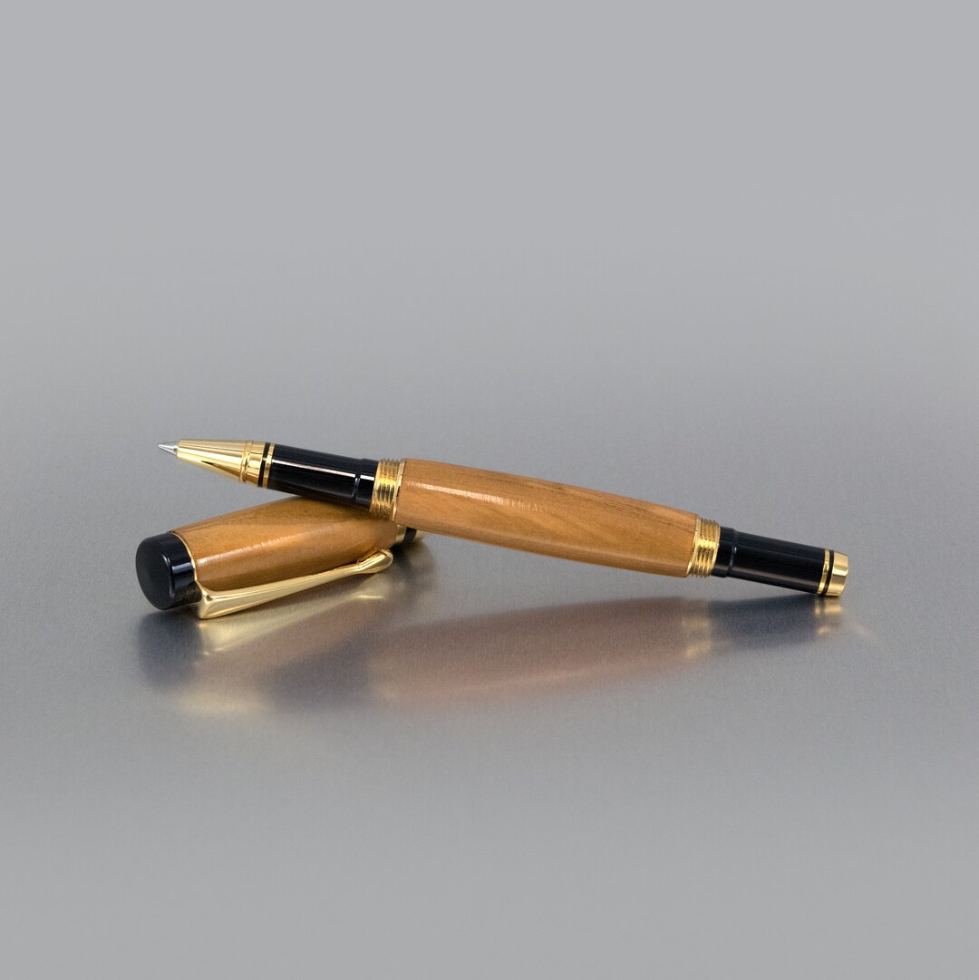 Olivewood Pen - Distinguished Handmade Pen - Executive Fountain Pen - Etsy