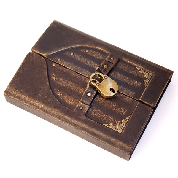 Vintage Diary With a Lock and Key - Etsy