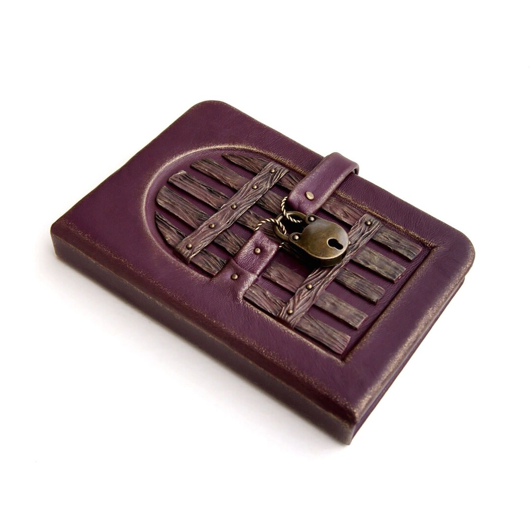 Lockable Leather Journal: Personalized Diary With Key, Handmade ...