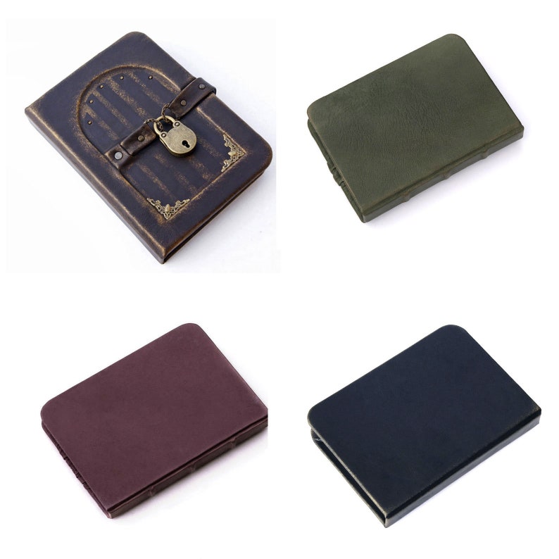 Personalized Leather Journal With Lock and Key Leather - Etsy