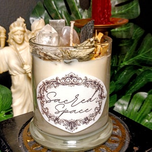 Sacred Space Candle, Witchcraft Candle, Ritual Candle, Spell Candle ...