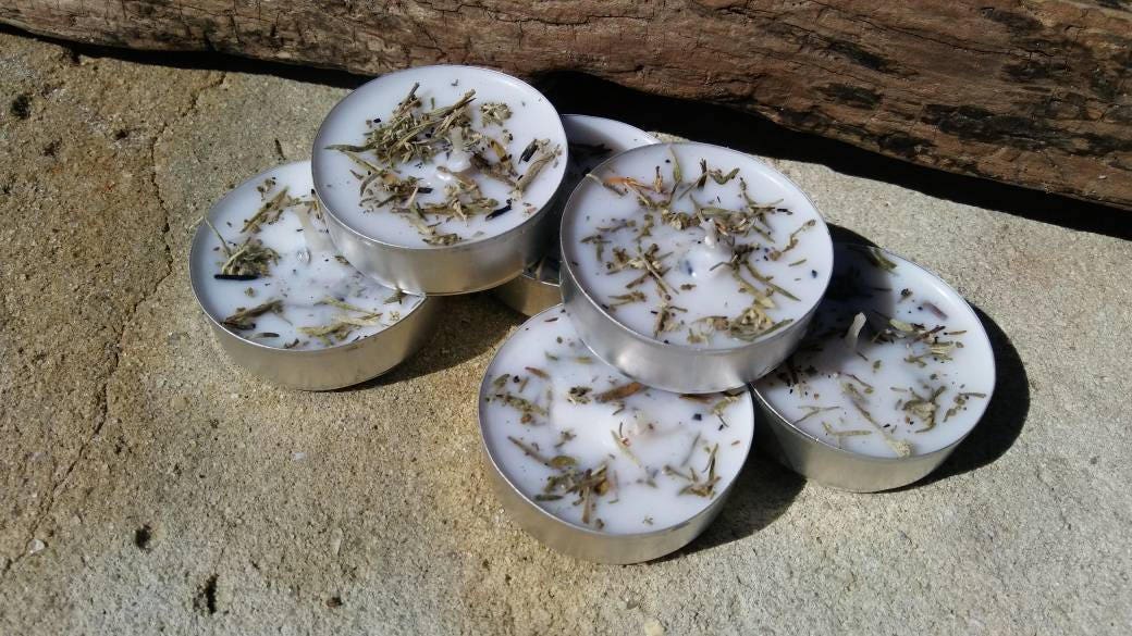 Sage Ritual Candles sage cleansing candles protection | Etsy