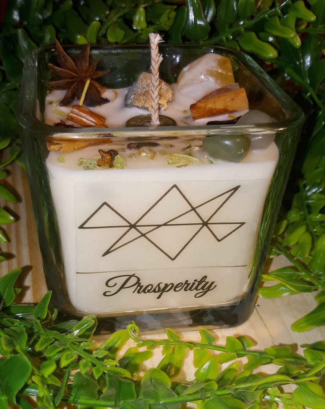 Prosperity Intention Candle, Abundance Candle, Money Drawing Candle ...