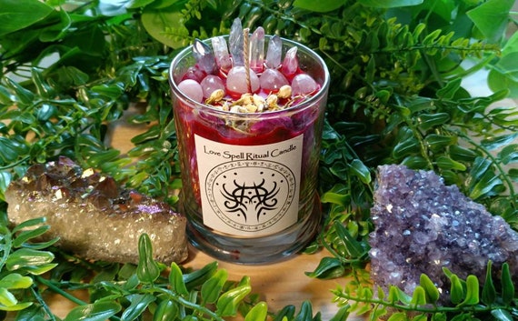 Love Spell Kit Love Spell Candle Love Spell Love Candle - Etsy