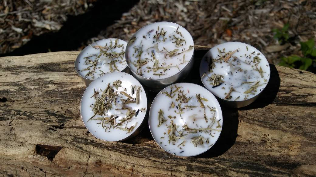 Sage Ritual Candles sage cleansing candles protection | Etsy