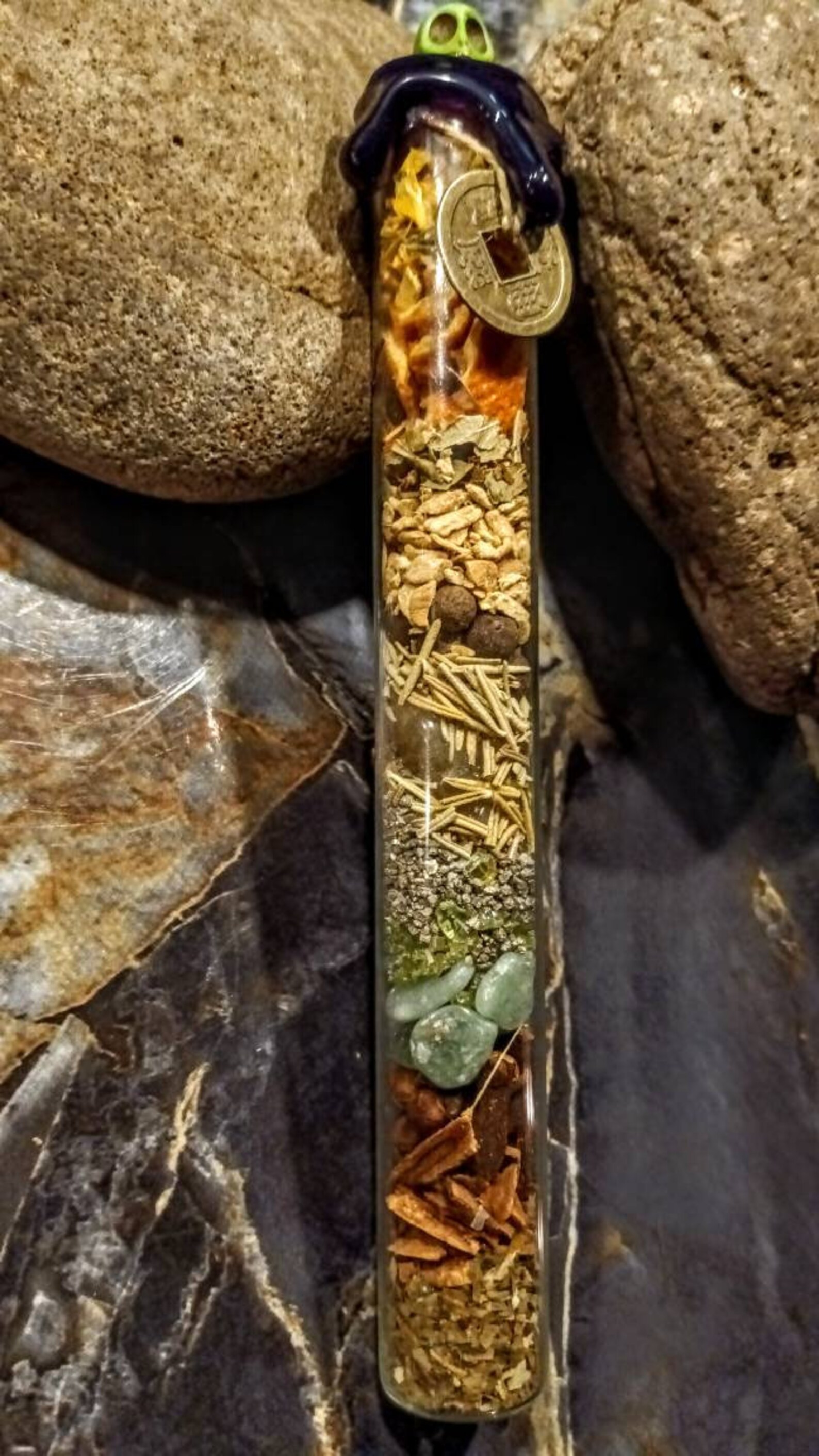 Prosperity Spell Jar Good Luck Spell Good Fortune Jar - Etsy