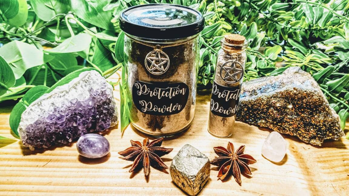 Ritual Protection Powder Powder of Protection Protection - Etsy