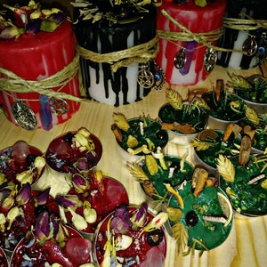 Love Spell Tea Lights... Herbal Infused Tea Lights, Love Spell Candles ...