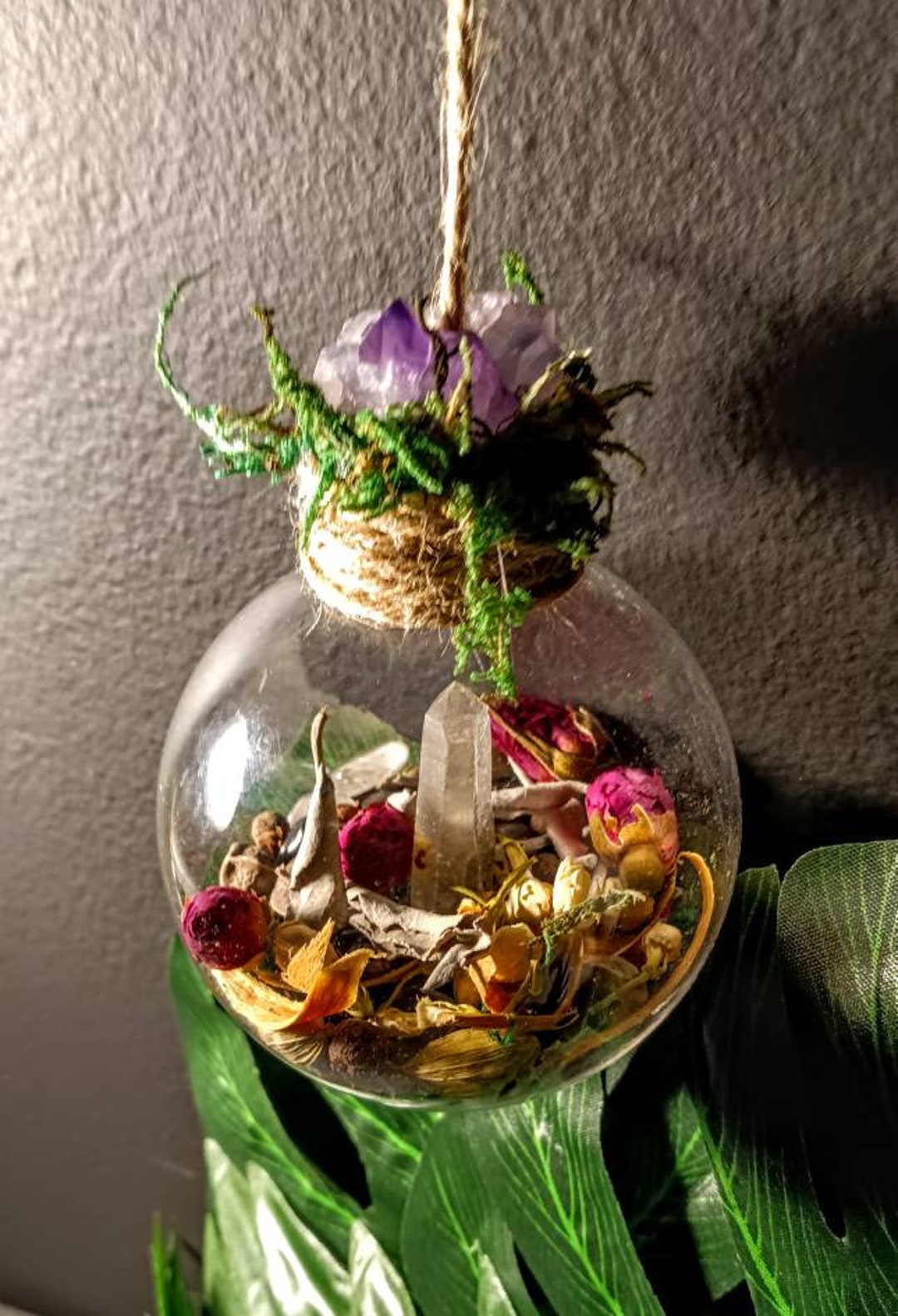 Witch Ball, New Home, House Blessing Ball, Witch Ball Amulet, Witchball ...