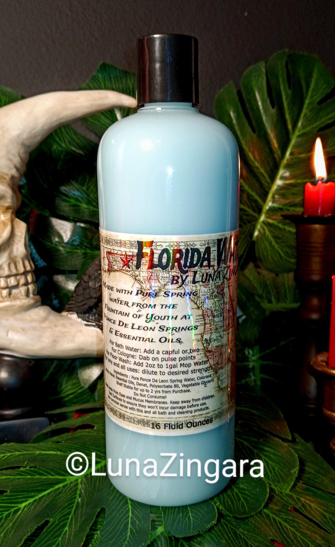 Florida Water, Genuine Florida Water, Prosperity Floor Wash, Protection ...