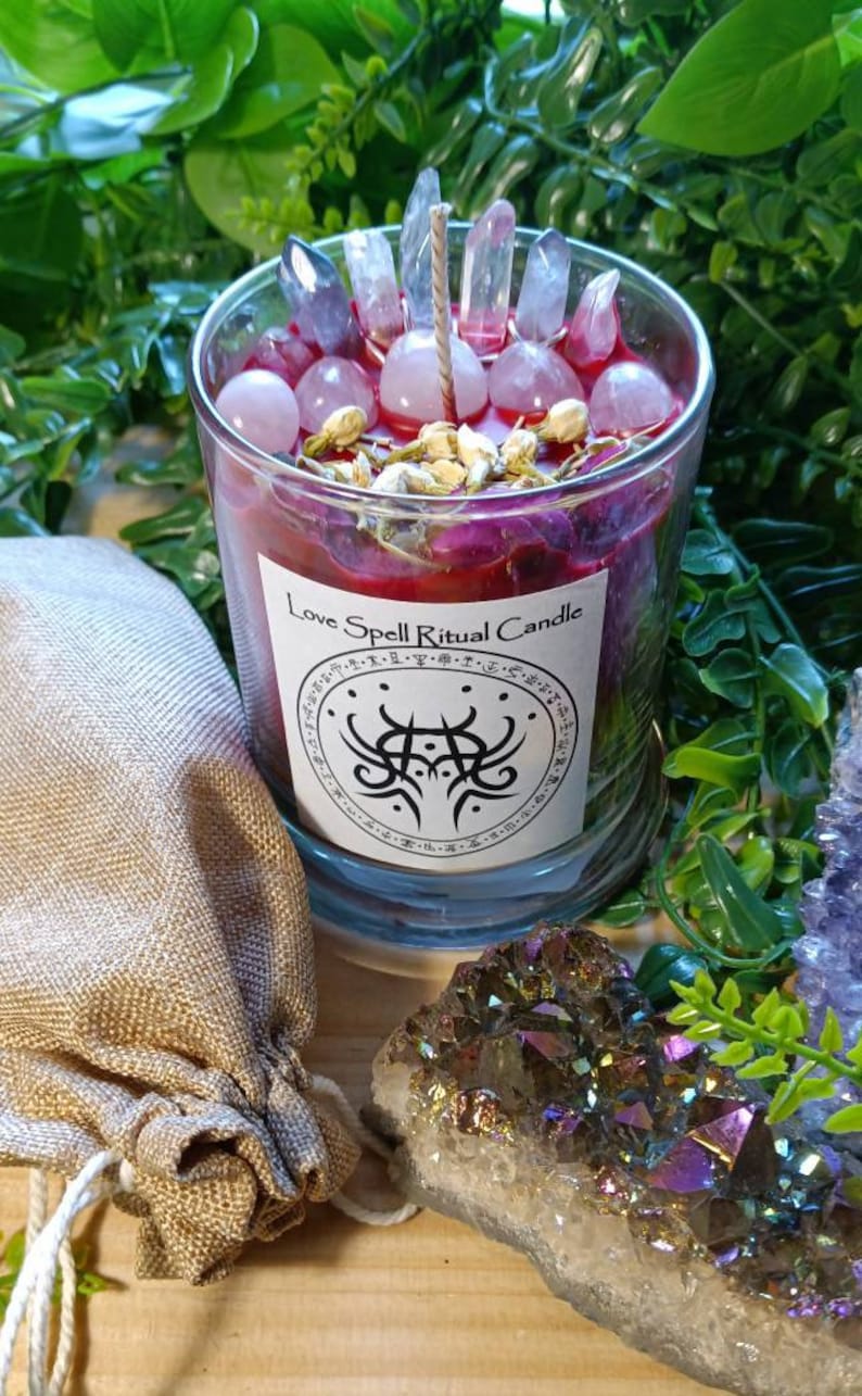 Love Spell Kit Love Spell Candle Love Spell Love Candle - Etsy