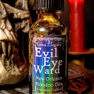 Evil Eye Protection Oil, Evil Eye Ward, Return to Sender Oil, Curse ...