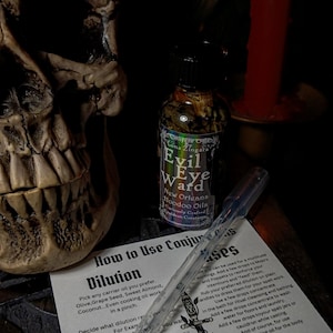 Evil Eye Protection Oil, Evil Eye Ward, Return to Sender Oil, Curse ...