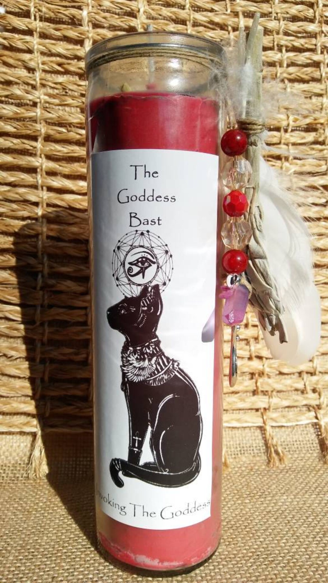 Bast Goddess. Bastet Candle. Bastet Ritual Candle. Family Candle. Joy ...
