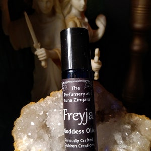 Freyja Goddess Oil, Goddess Freyja Oil, Witchy Fragrance, Freya Perfume ...