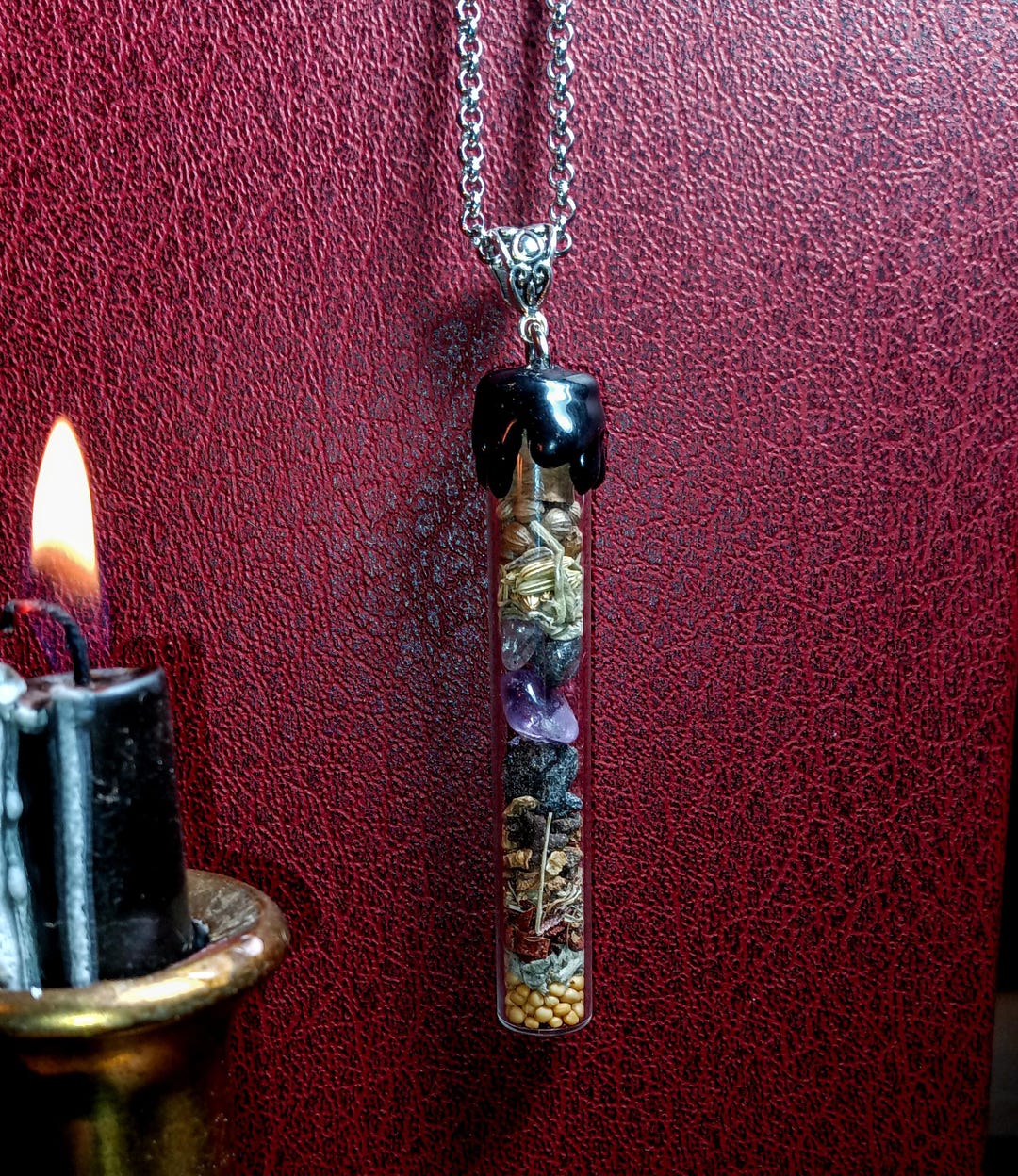 Fiery Wall of Protection Amulet, Protection Pendant, Fiery Wall Amulet ...