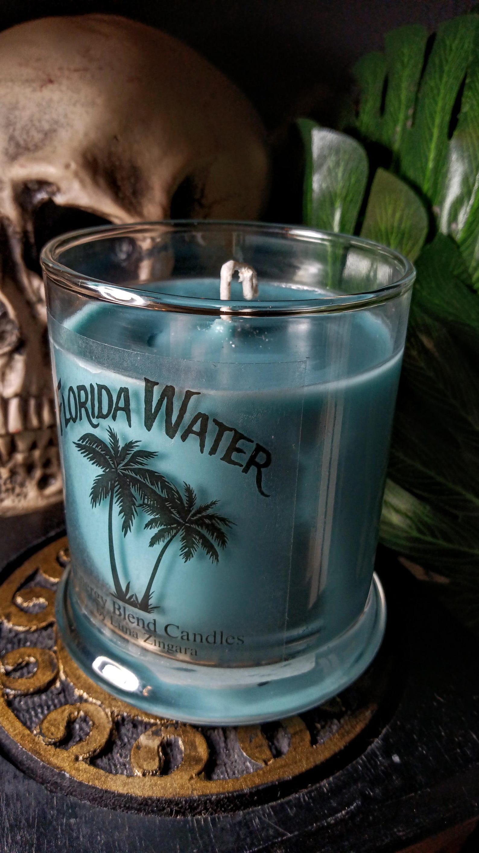 Florida Water Candle, Florida Water, Prosperity Candle, Protection ...