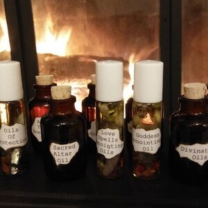 Ritual Oils Spell Casting Oils Love Spells Altar Oils | Etsy