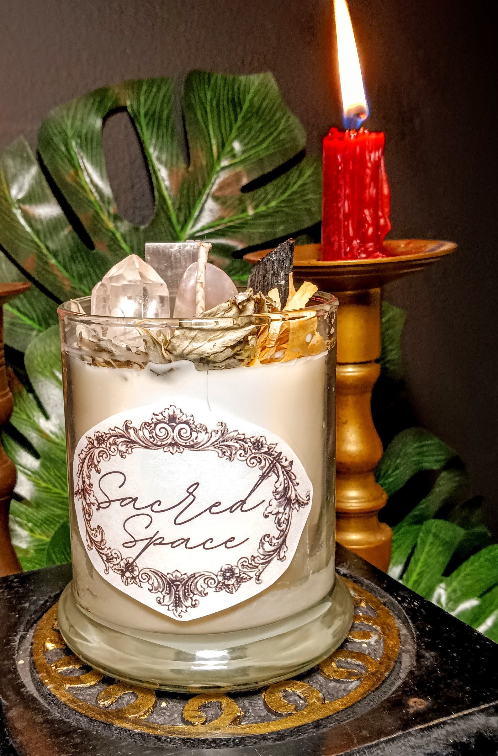 Sacred Space Candle, Witchcraft Candle, Ritual Candle, Spell Candle ...