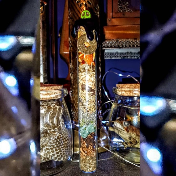 Prosperity Spell Jar Good Luck Spell Good Fortune Jar - Etsy