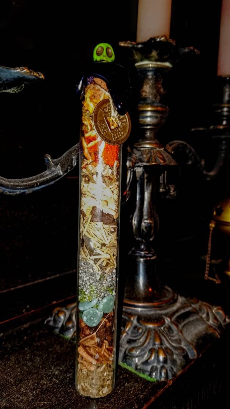 Prosperity Spell Jar Good Luck Spell Good Fortune Jar - Etsy