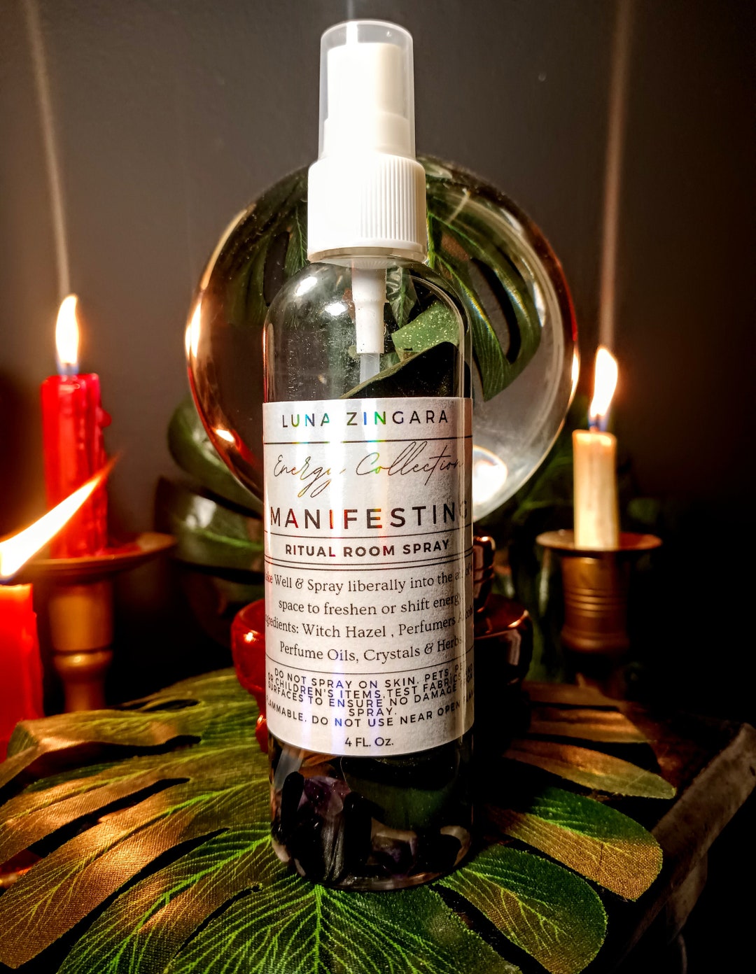 Manifestation Room Spray. Manifest Spray. Smudge Spray. Witches Ritual ...