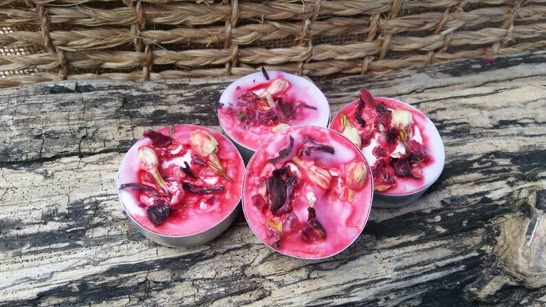 Love Spell Tea Lights... Herbal Infused Tea Lights Love Spell | Etsy