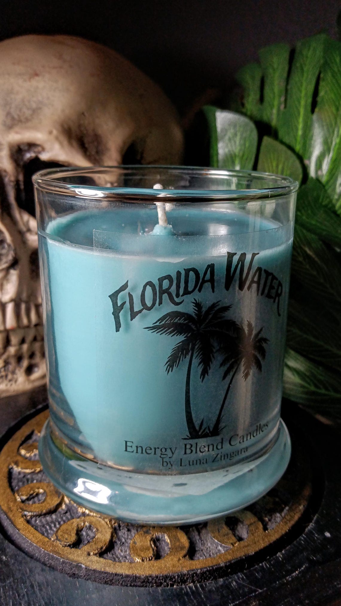 Florida Water Candle, Florida Water, Prosperity Candle, Protection ...