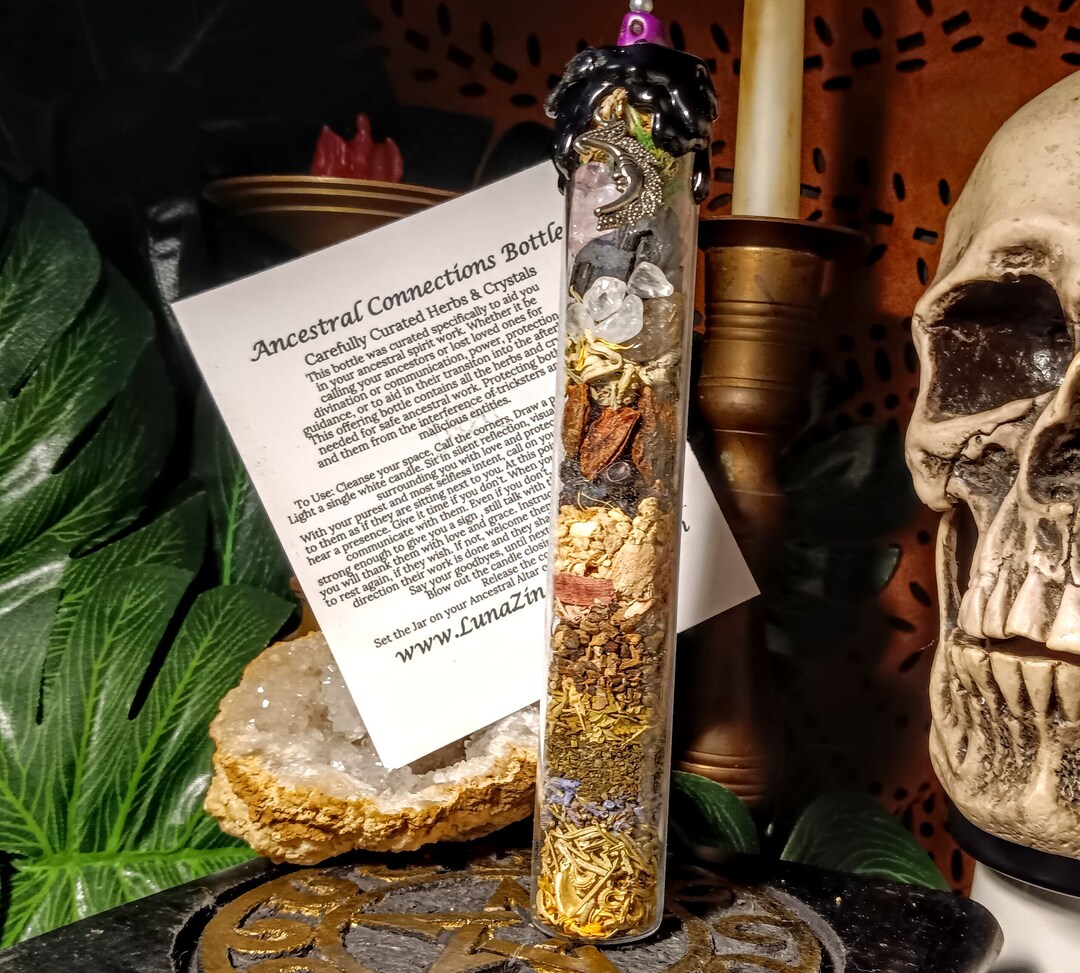 Ancestors Offering Jar, Divination Jar, Offering Jar, Thin the Veil Jar ...