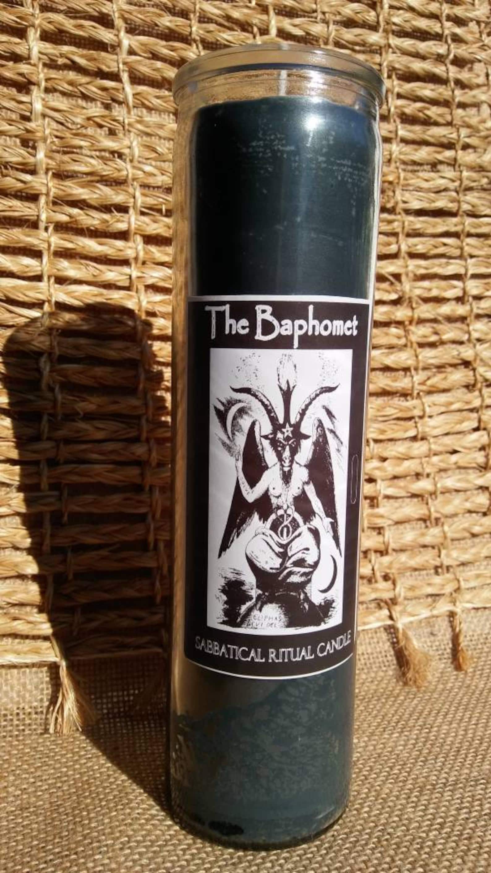Baphomet Ritual Candle... Baphomet Novena. Left Hand Path. Spell Candle ...