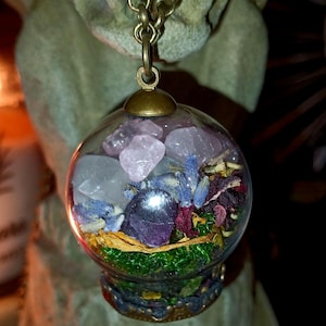 Fertility Pendant, Fertility Amulet, Witch Ball Pendant, Pregnancy ...