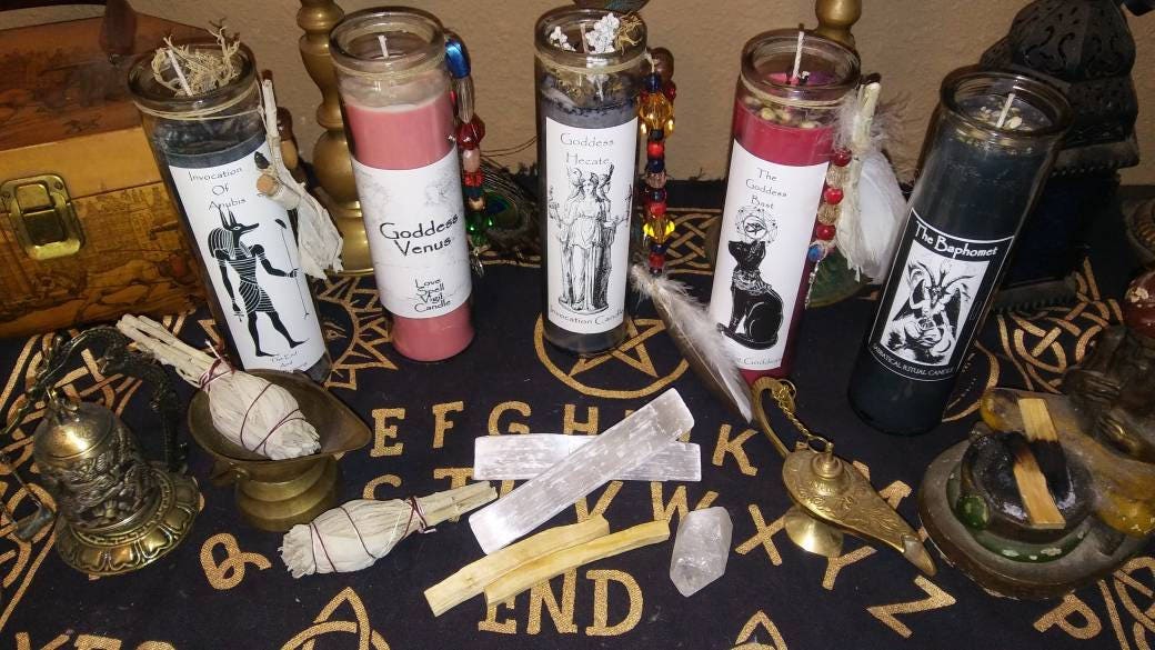 Thoth Invocation Candle Thoth Candle Thoth Vigil Candle - Etsy