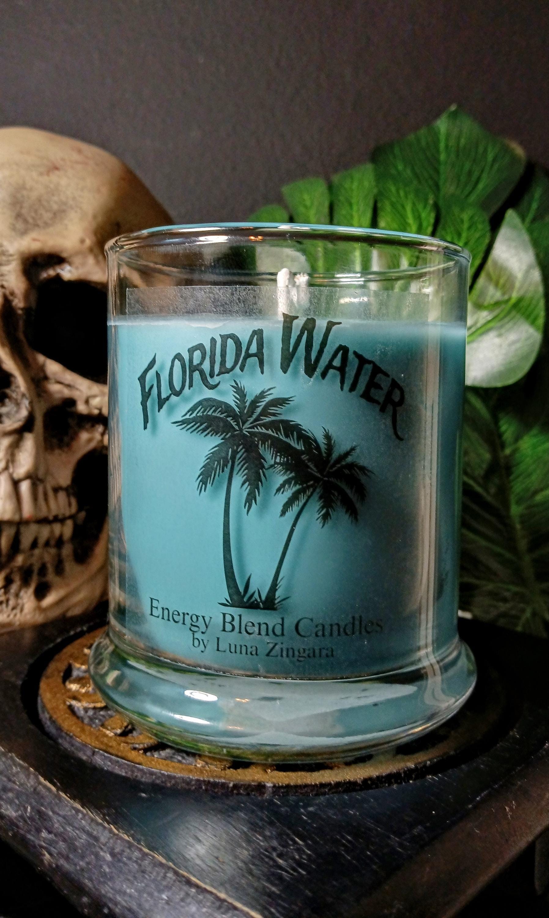 Florida Water Candle, Florida Water, Prosperity Candle, Protection ...