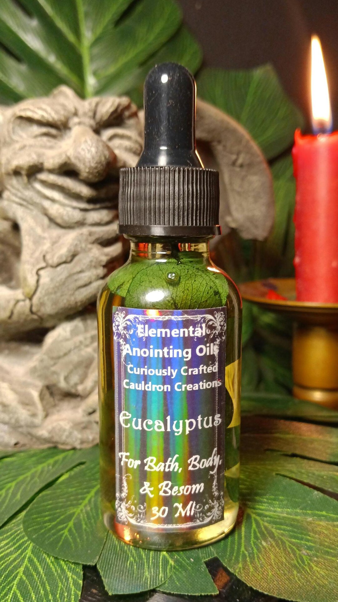 Eucalyptus Anointing Oil, Eucalyptus Apothecary Oil, Eucalyptus Witch ...
