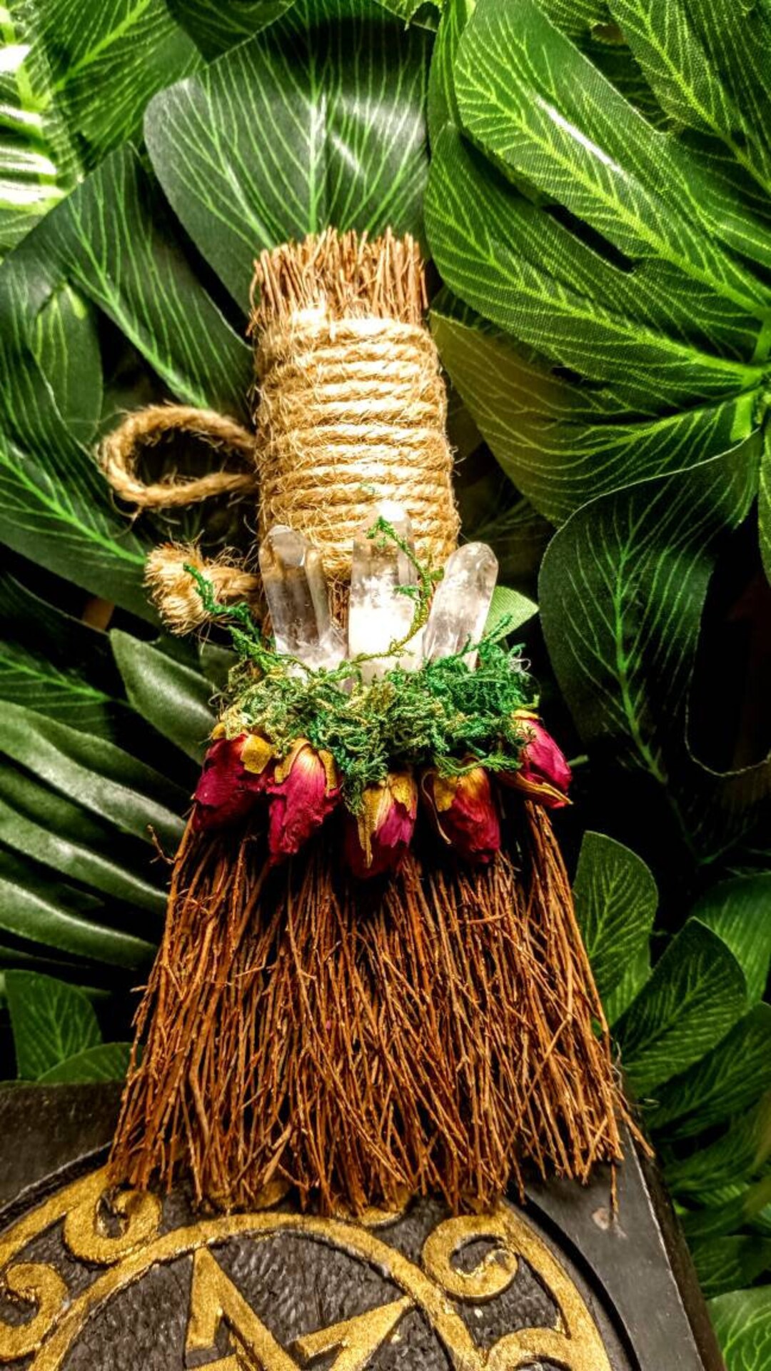 Altar Besom, Witches Besom, Witch Broom, Altar Broom, Cinnamon Broom ...