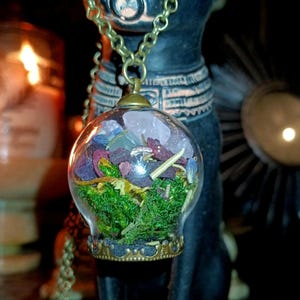Fertility Pendant, Fertility Amulet, Witch Ball Pendant, Pregnancy ...