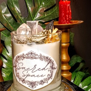 Sacred Space Candle, Witchcraft Candle, Ritual Candle, Spell Candle ...