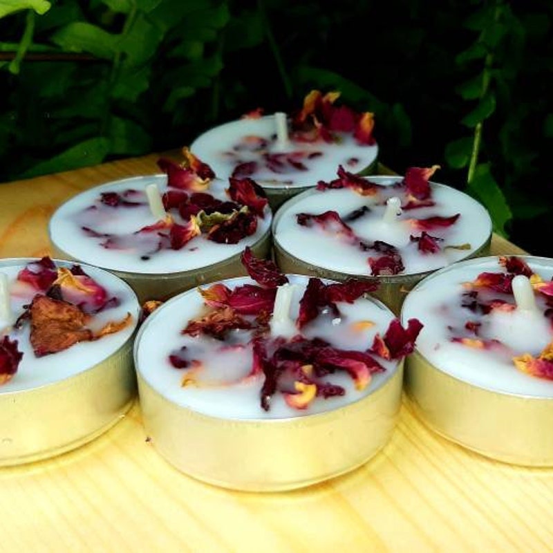 Dried Roses Candle Spell - Etsy