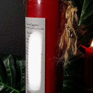 Bast Goddess. Bastet Candle. Bastet Ritual Candle. Family Candle. Joy ...