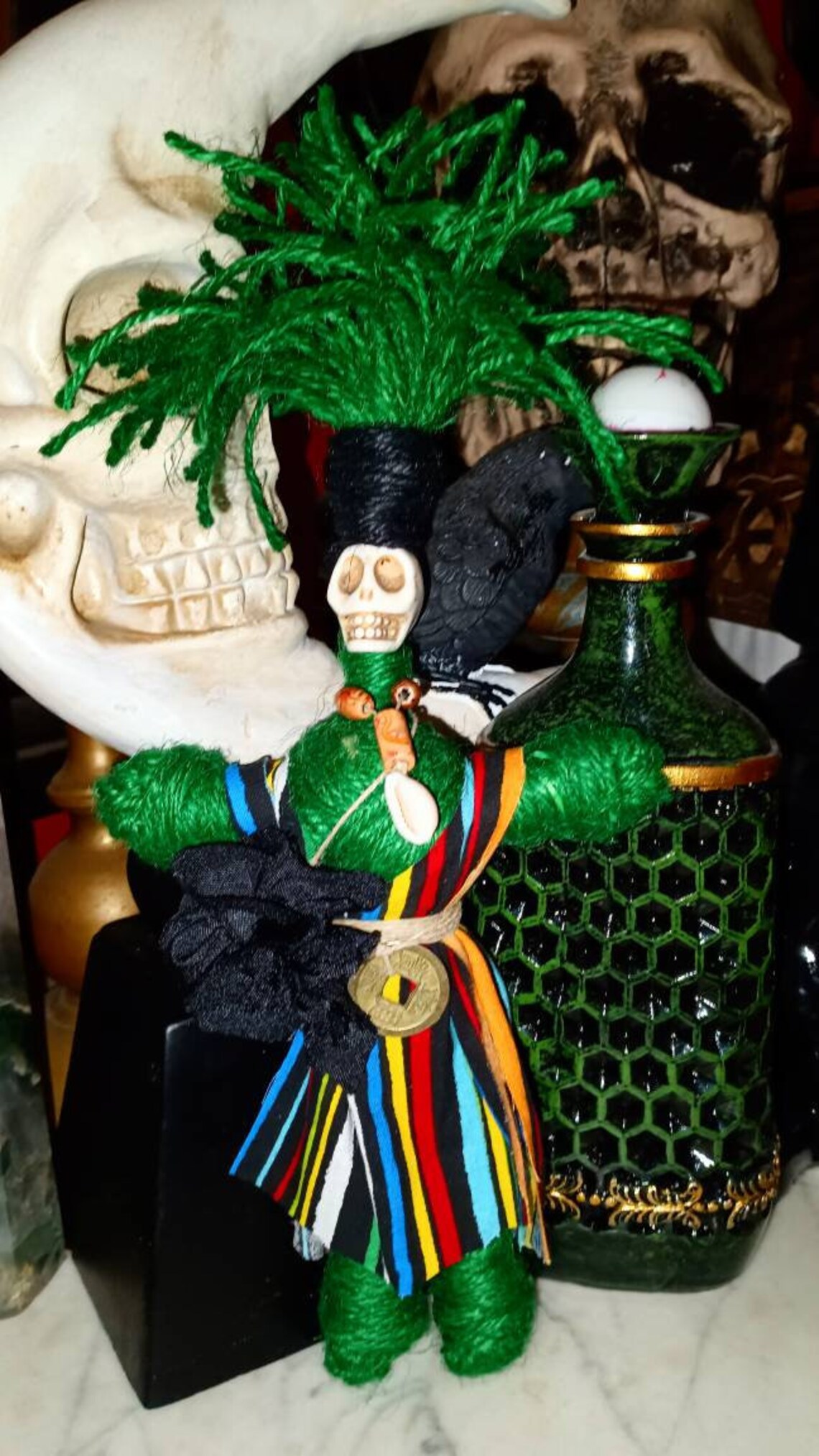 Prosperity Voodoo Doll © Abundance Spell Voodoo Doll Voodoo - Etsy