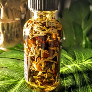 Flying Devil Oil, Conjure Oil, Hex Breaking Oil, Curse Removal, Jinx ...