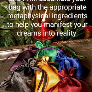 Mojo Bag Kit, Gris Gris Bag Kit, Hoodoo Bag Kit, Conjure Bag Kit, Root ...